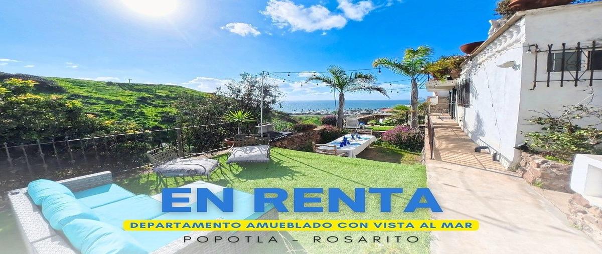Renta de departamento Popotla, Colonia Popotla, C.P. 22710